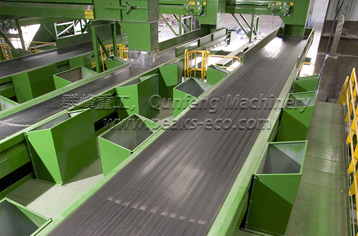 Waste Sorting System, Conveyor Factory China